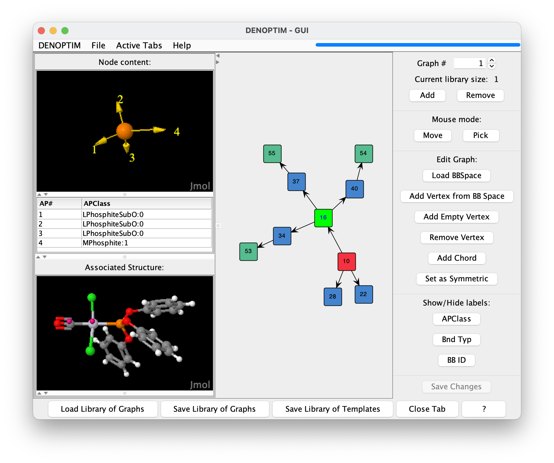 Tutorial 1 1 Graph Representation DENOPTIM Tutorials Documentation